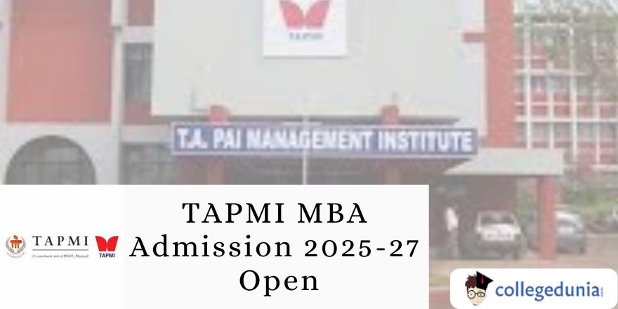 TAPMI MBA Admission 2025-27 Open; Check GDPI Schedule Here