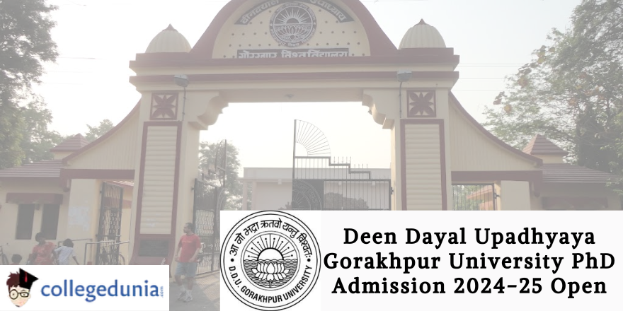 Deen Dayal Upadhyaya Gorakhpur University PhD Admission 2024-25 Open ...