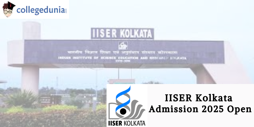 IISER Kolkata Admission 2025 Open; Apply Before April 15