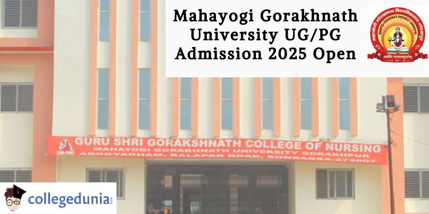 Mahayogi Gorakhnath University UG/PG Admission 2025 Open; Check Details ...