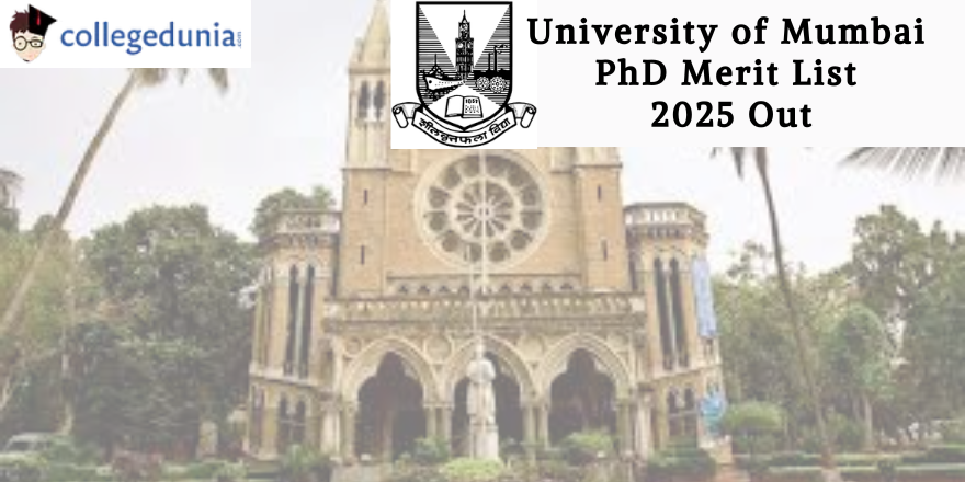 University of Mumbai PhD Merit List 2025 Out; Check Details Here