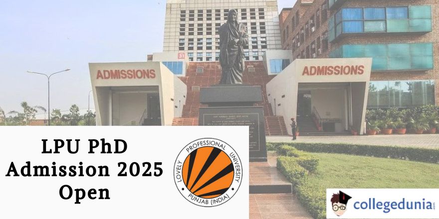 LPU PhD Admission Open; Apply by May 7