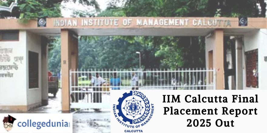 IIM Calcutta Final Placement Report 2025 Out; 456 Students Successfully ...