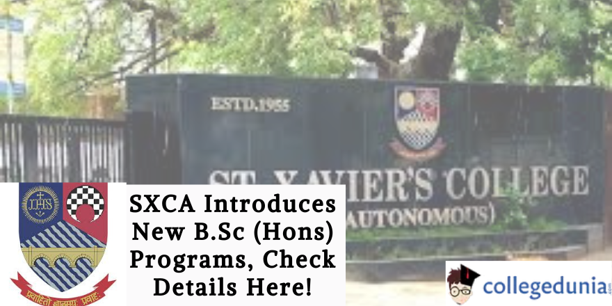 SXCA Introduces New B.Sc (Hons) Programs, Check Details Here!