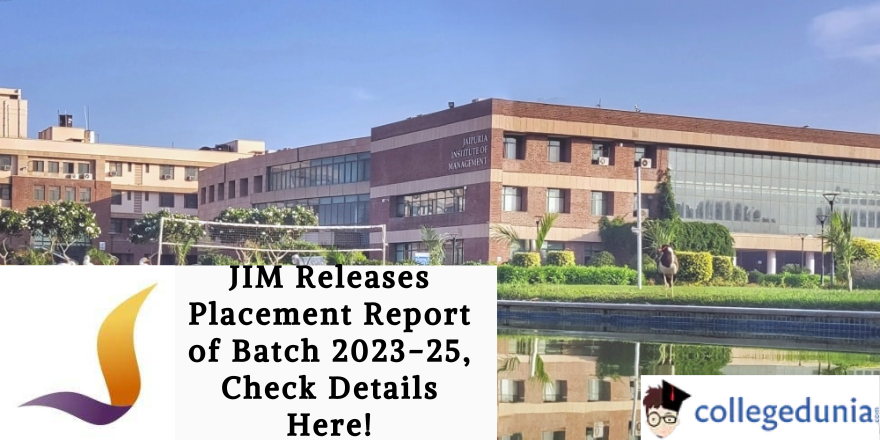 JIM Releases Placement Report of Batch 2023-25, Check Details Here!