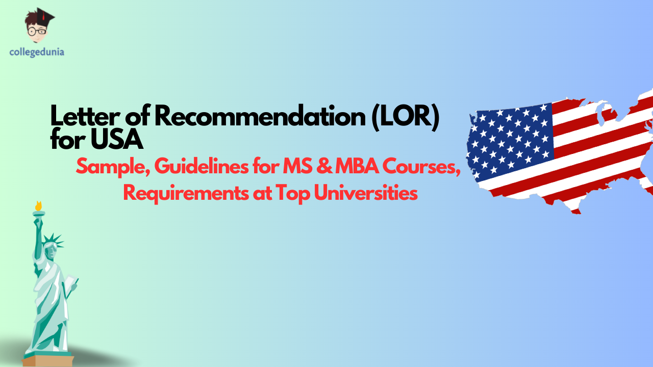 LOR for USA: Sample, Format & Program Guidelines