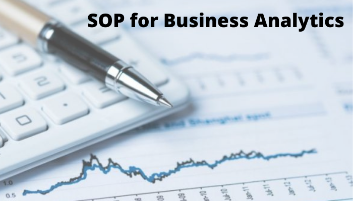 SOP for Business Analytics: Guidelines for top universities and popular ...