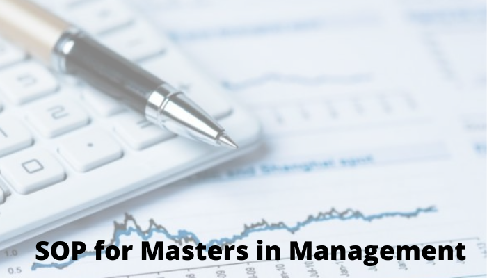 SOP for Masters in Management: Format, Samples & Writing Tips