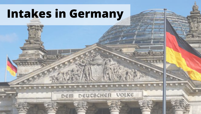Intakes in Germany 2025: Universities and Deadlines