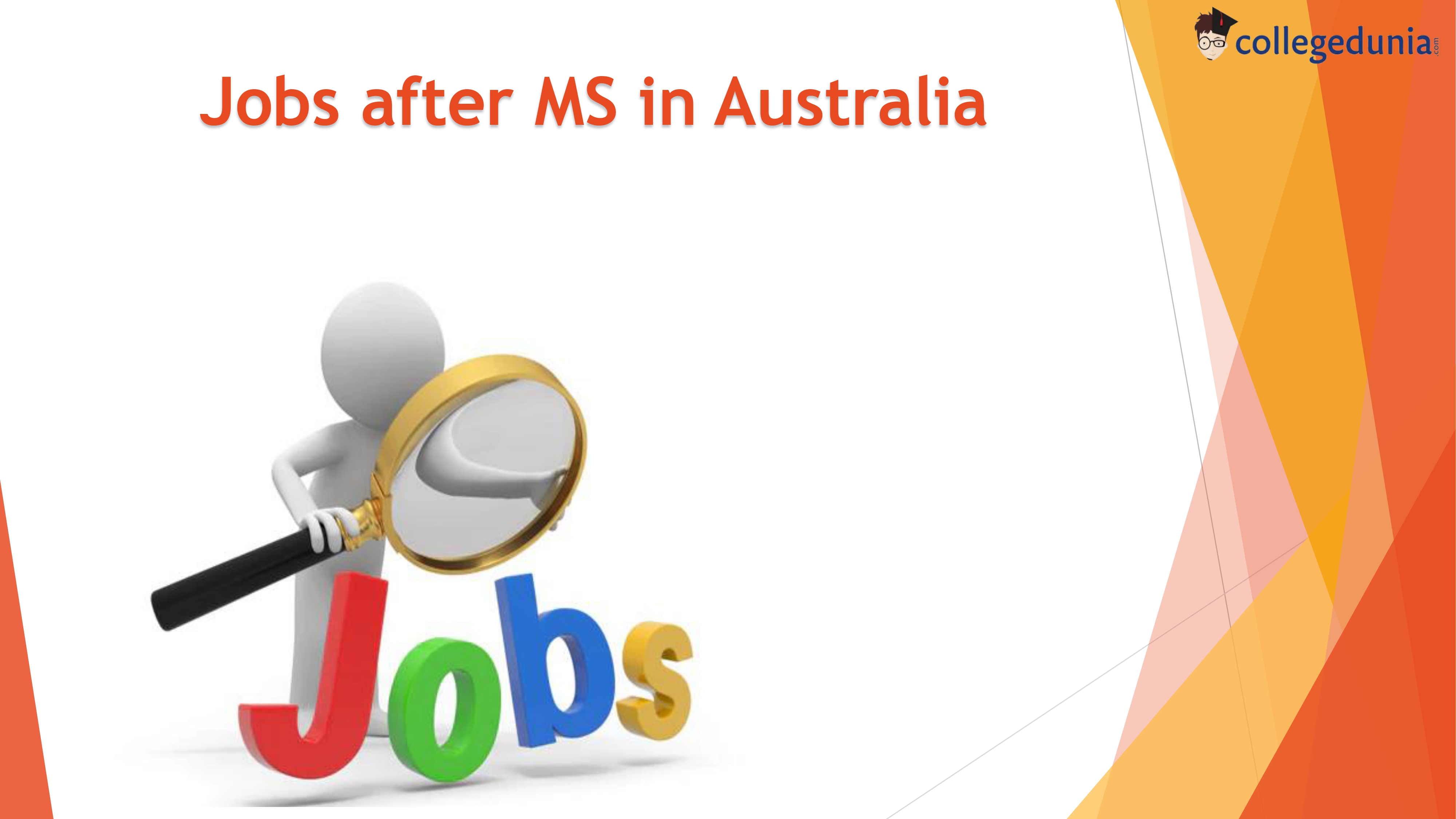 Jobs after MS in Australia: Popular Programs, Top Universities, Top ...