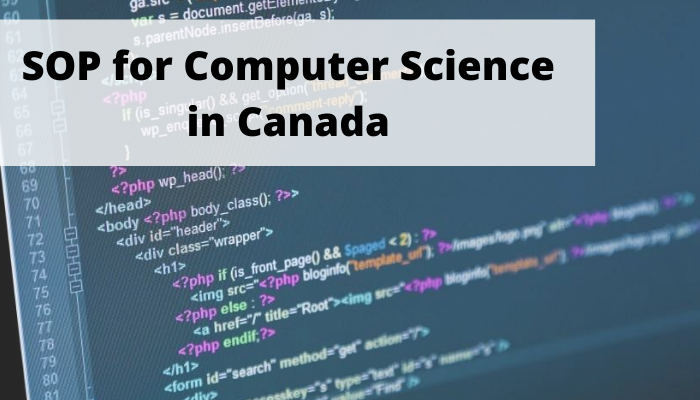 SOP for Masters in Computer Science in Canada: Format, Samples ...