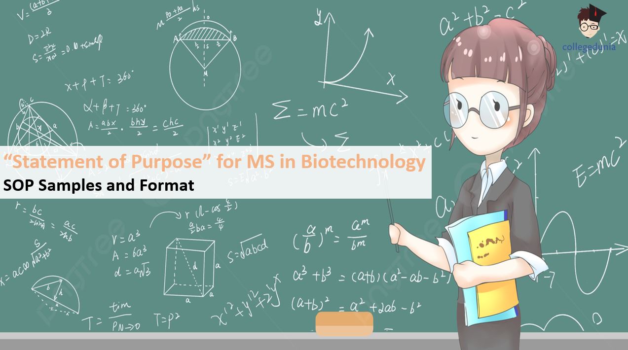 SOP for MSc Biotechnology: Samples, Format & Writing Tips