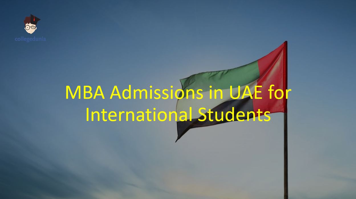 MBA Admissions in UAE for International Students in 2024