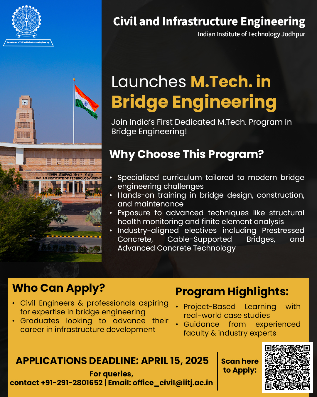 IIT Jodhpur Admission 2025: Dates, Fees, Eligibility, Application ...