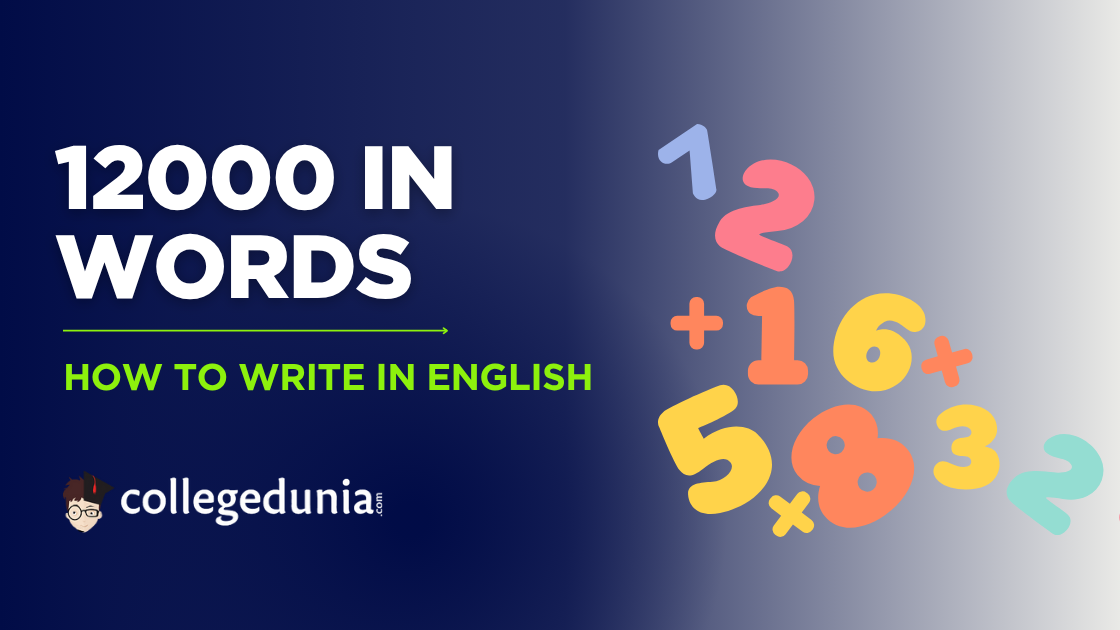 12000 in Words - How to Write in English | 12000 Spelling