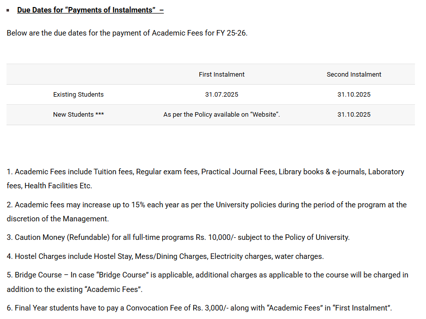 SSPU B.Tech Cyber Security: Fees 2026, Course Duration, Dates, Eligibility