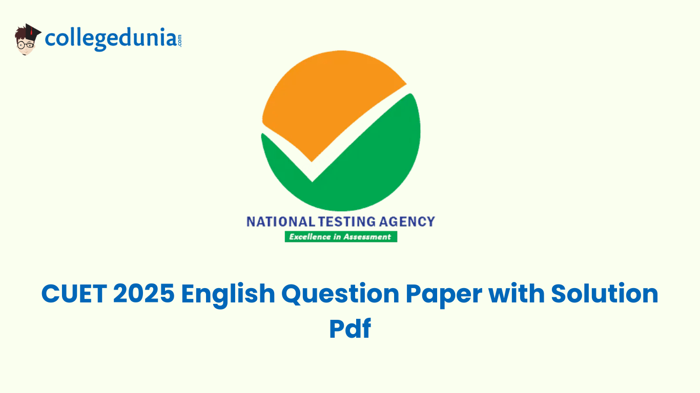 CUET English Question Paper 2025 (Available)- Download Answer Key and ...