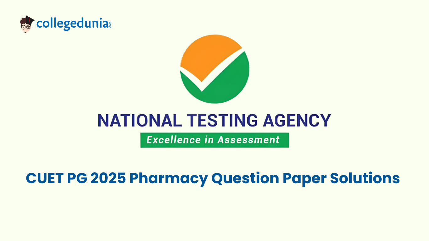 CUET PG 2025 Question Paper with Answer Key PDF for Pharmacy