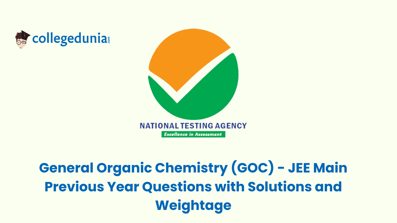 General Organic Chemistry (GOC) - JEE Main Previous Year Questions with ...