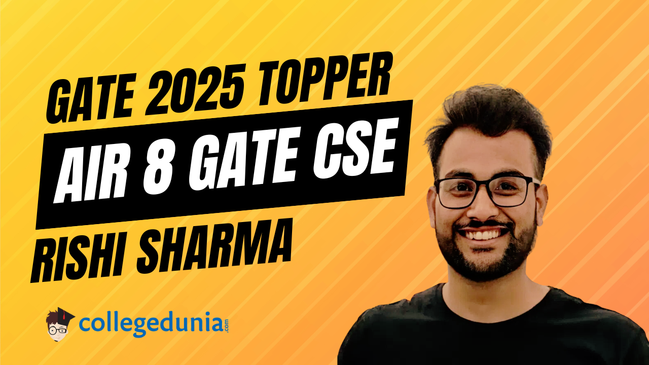 Topper Interview with GATE CSE 2025 AIR 8 Rishi Sharma | AIR 1 in BARC & NIELIT