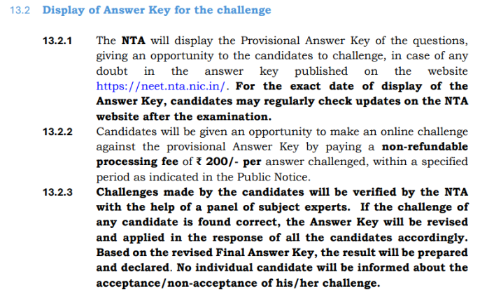 NEET 2025 Answer key Available for Code 45, 46, 47 and 48- Download ...