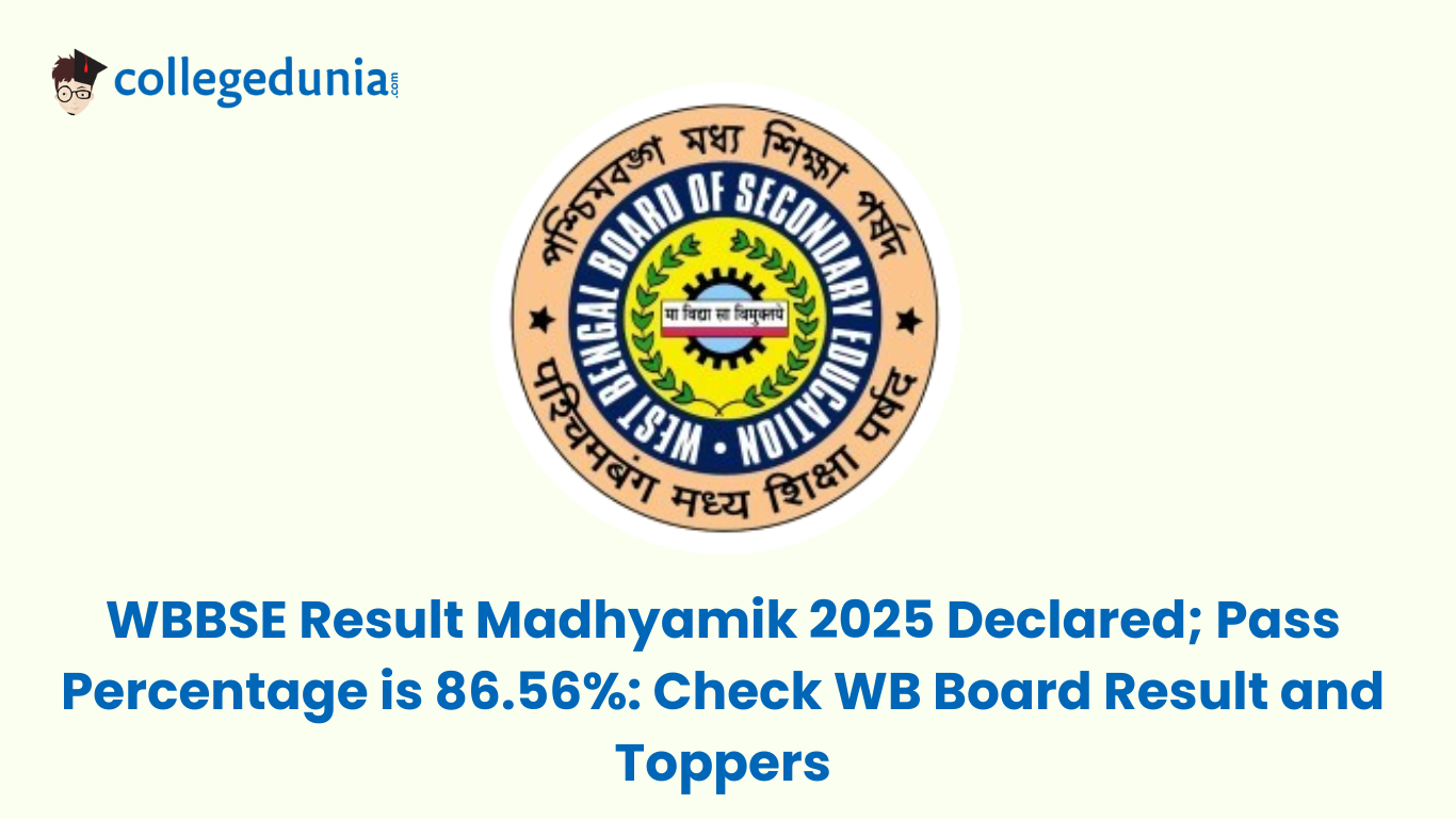 WBBSE Result Madhyamik 2025 Declared; Pass Percentage is 86.56%: Check ...