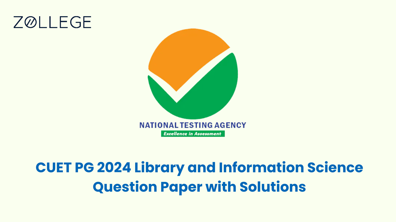 CUET PG 2024 Library & Information Science March 16 - Shift 2 Question ...