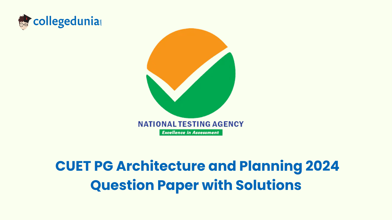 CUET PG Architecture and Planning Question Paper 2024: Download ...