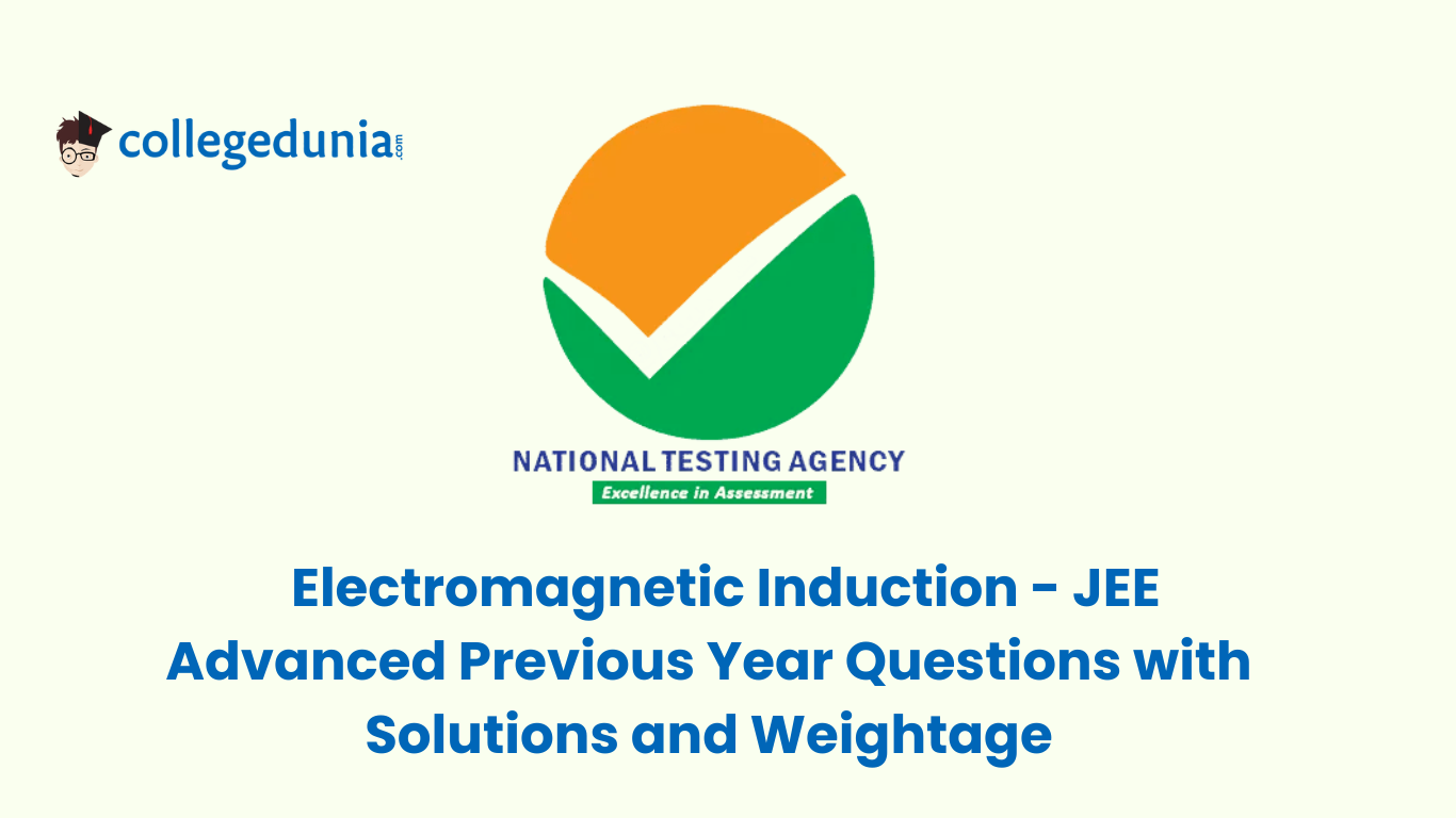 Electromagnetic Induction: JEE Advanced Previous Year Questions with Solutions and weightage