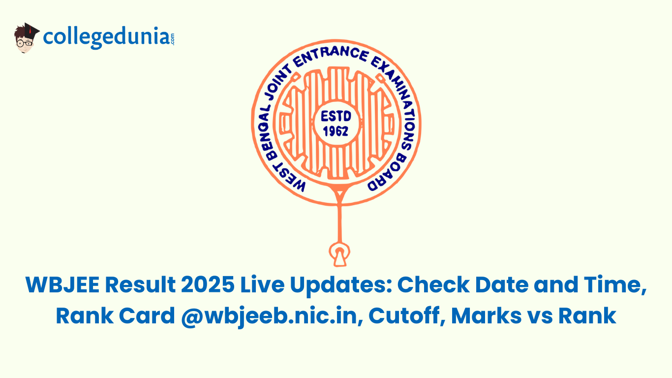 WBJEE Result 2025 Live Updates: Check Expected Date and Time, Rank Card ...