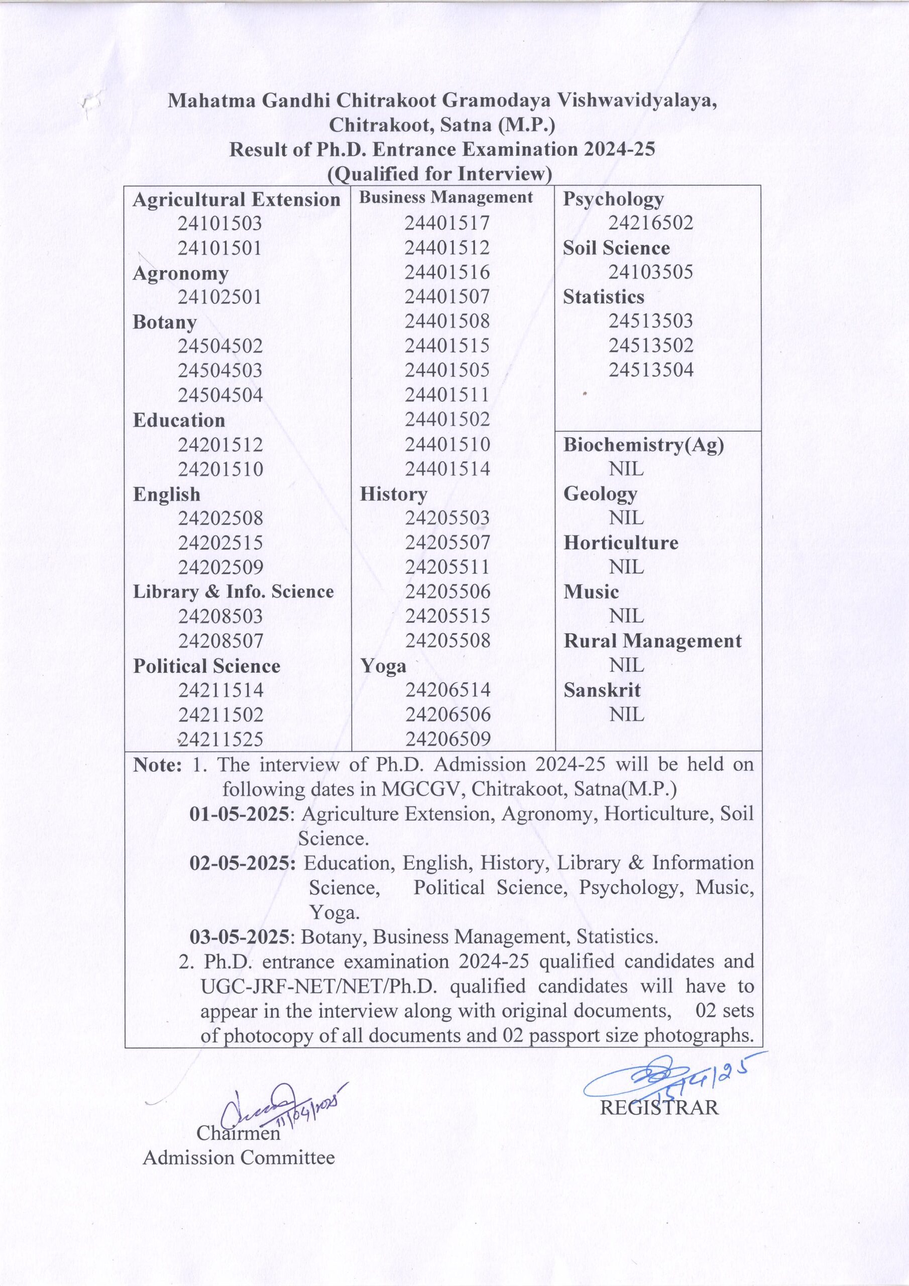 MGCGV Admission 2025: Dates, Fees, Eligibility, Application Process ...
