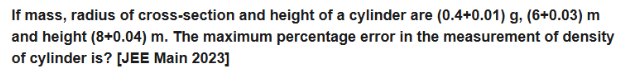 Units, Dimensions & Vectors - JEE Mains Previous Year Questions with ...