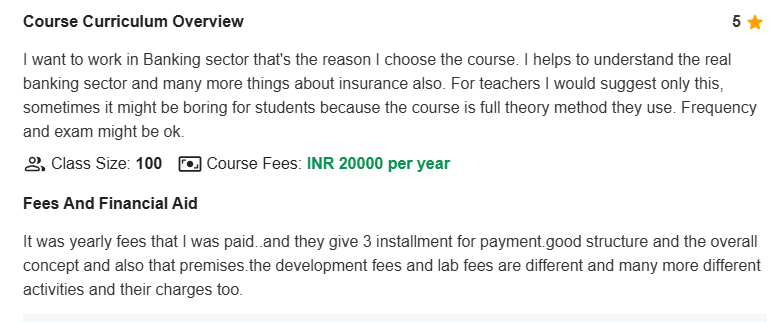 RJC: Fees, Admission 2025, Courses, Cutoff, Ranking, Placement