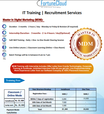 Fortune Cloud Technologies Private Limited Pune : Reviews, Address, Fees, Contact