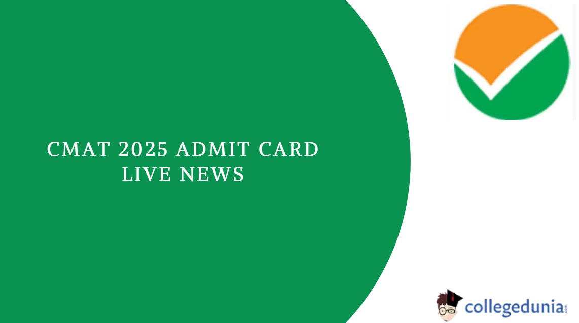 CMAT 2025 Admit Card to Release on January 20, Check Download Link And ...