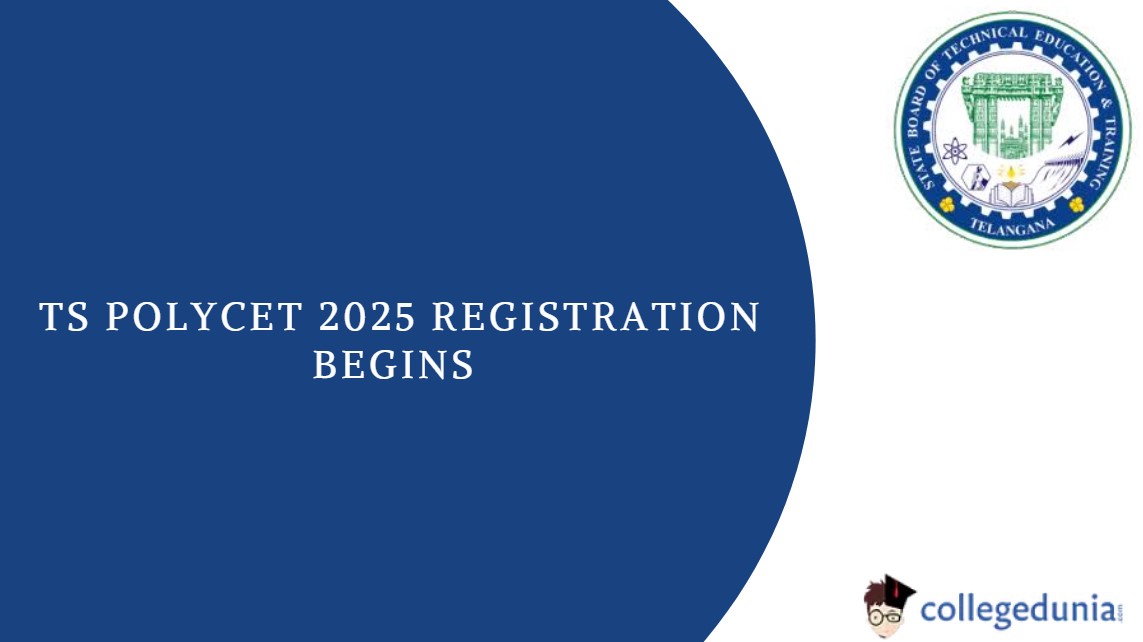 TS POLYCET 2025 registration begins at polycet.sbtet.telangana.gov.in ...