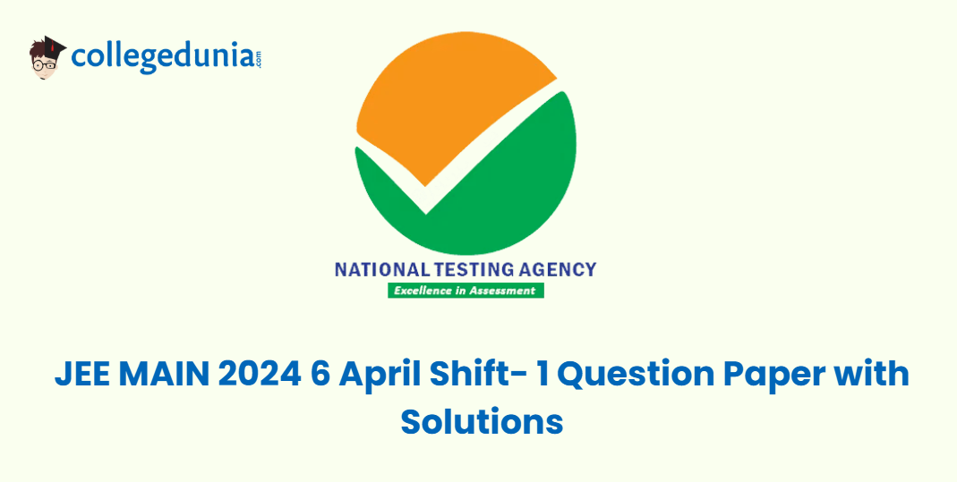 JEE Main 2024 6 April Shift 1 Question Paper (Available)- Download ...