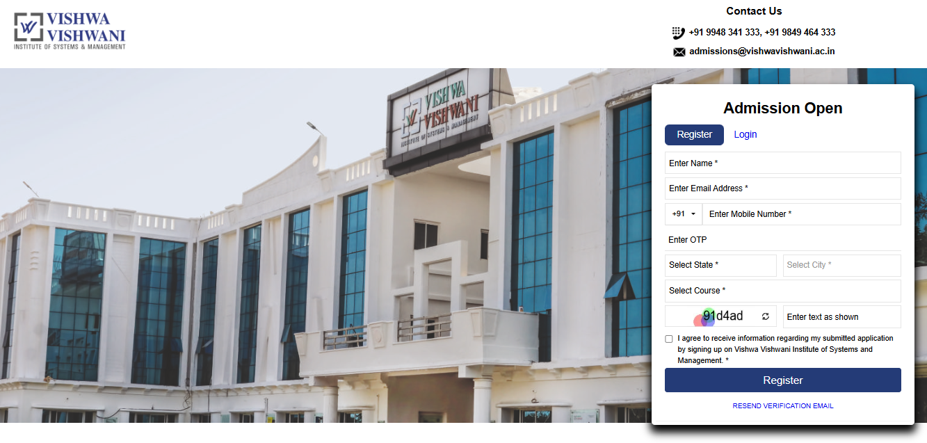 VVISM PGDM Admission 2025 Open; Apply Now