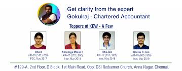 KEW academy, Chennai: CA, CS, Coaching, Classroom Program