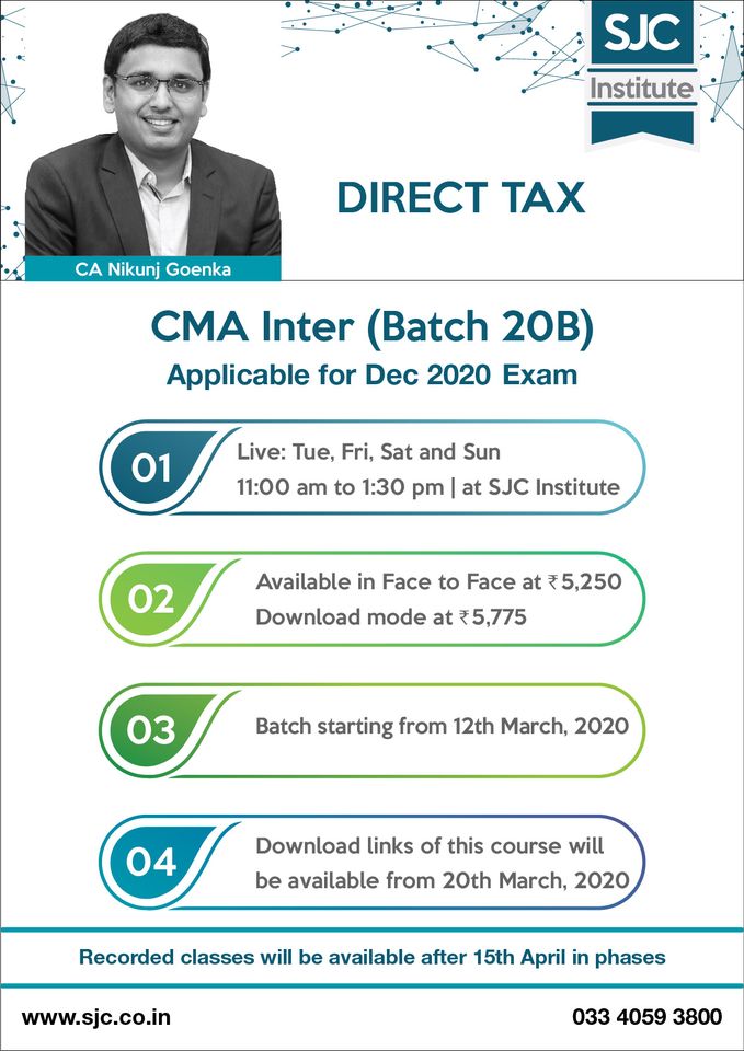 SJC Institute, Kolkata: CA and accounting courses, Coaching, Online ...