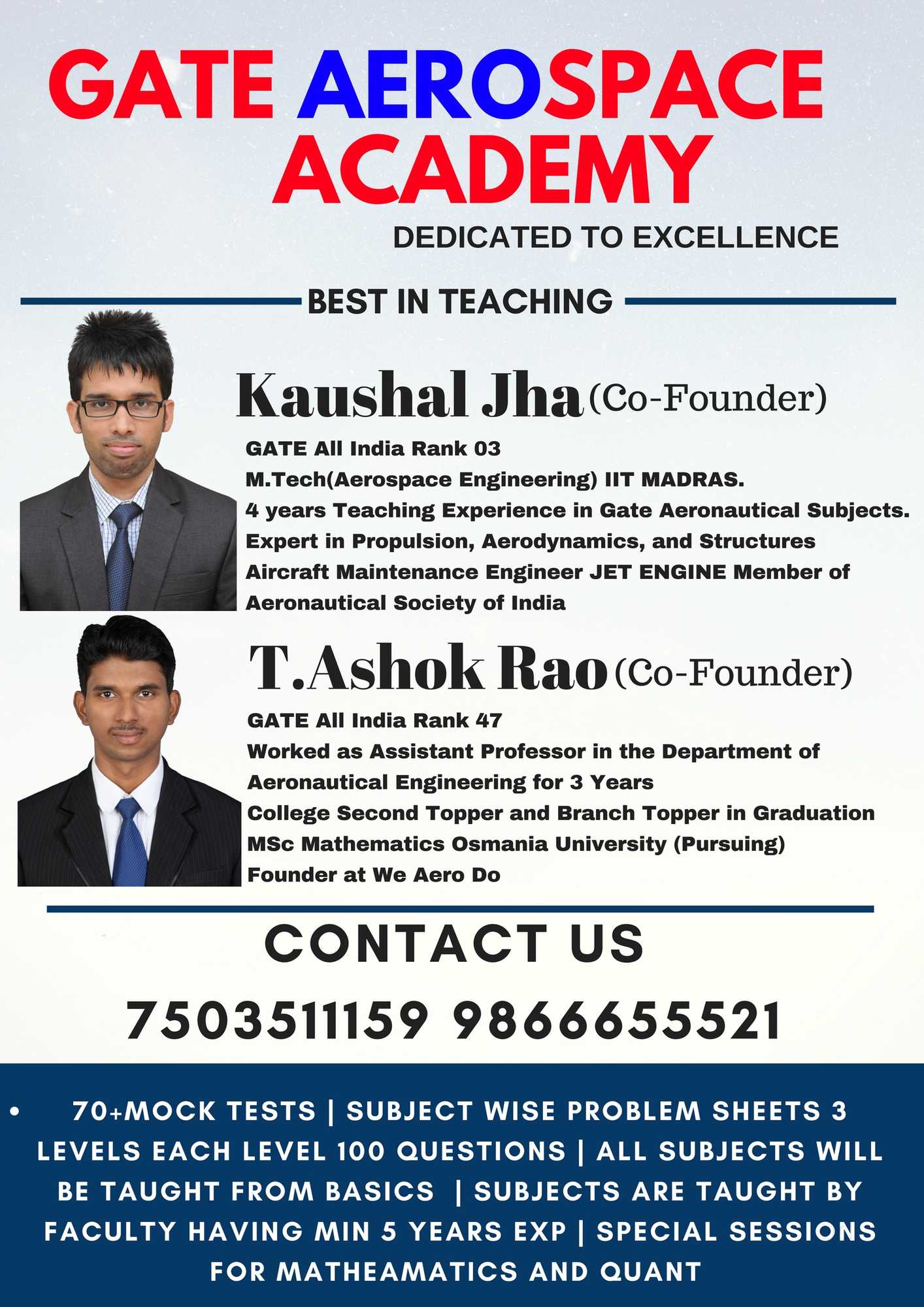 Gate Aerospace Academy, Hyderabad: GATE, Coaching, Classroom Program ...