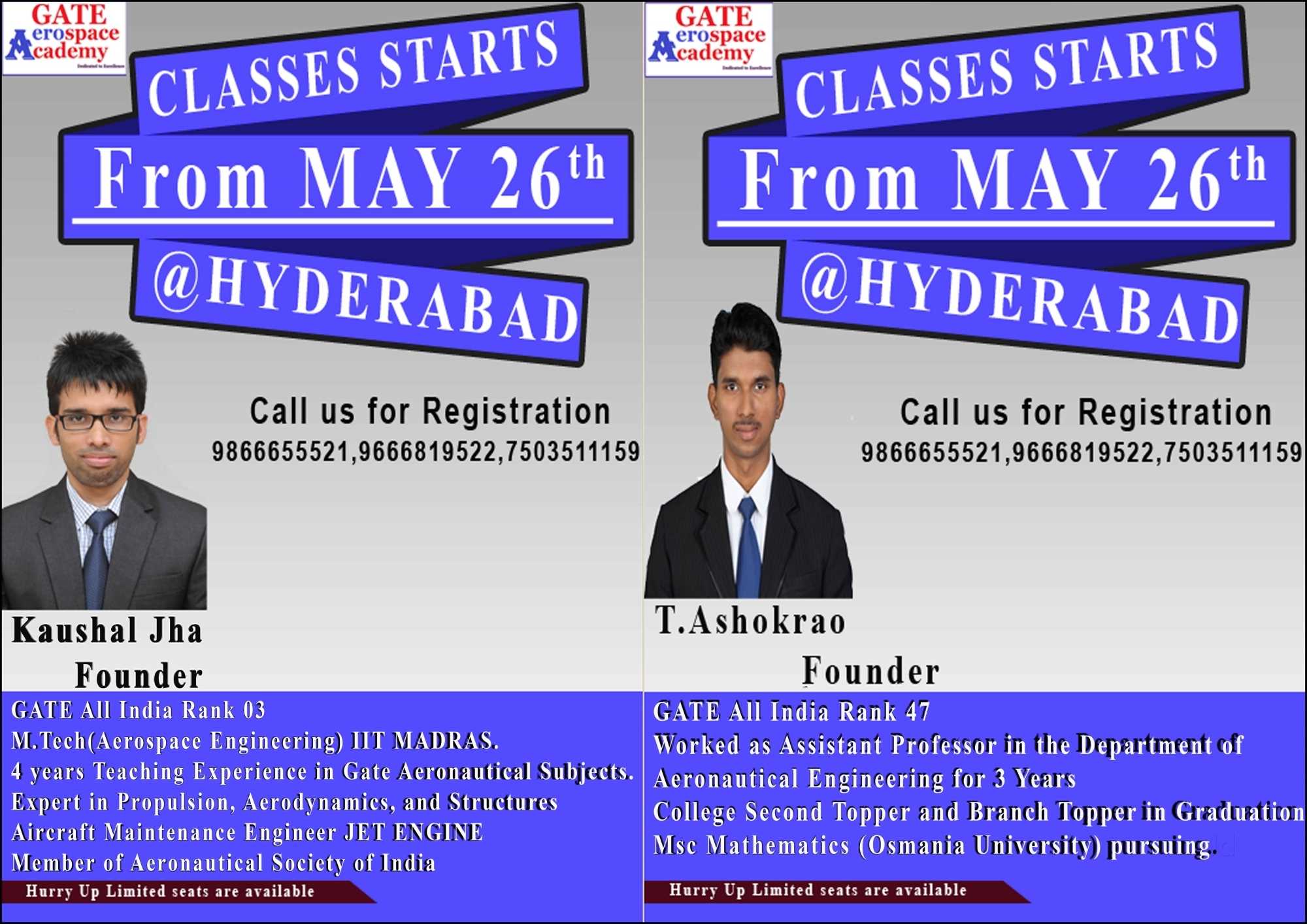 Gate Aerospace Academy, Hyderabad: GATE, Coaching, Classroom Program ...
