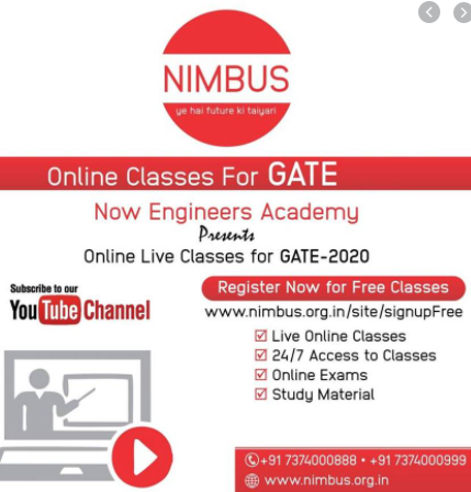 Nimbus GATE Learning, Delhi: GATE, JEE, Coaching, Classroom Program ...