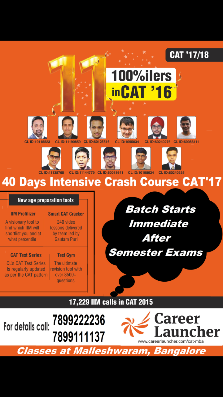 Career Launcher Jayanagar Bangalore: Reviews, Address, Contact, Fees