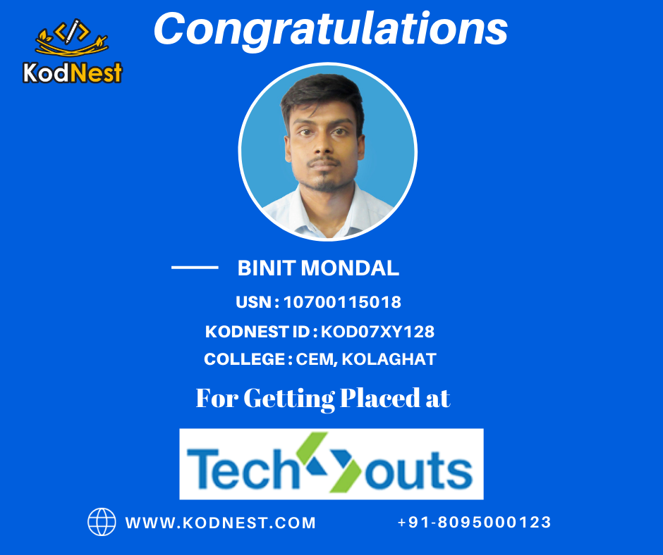 KODNEST, Bangalore: Full Stack, Software Engineer, Offline Training Program