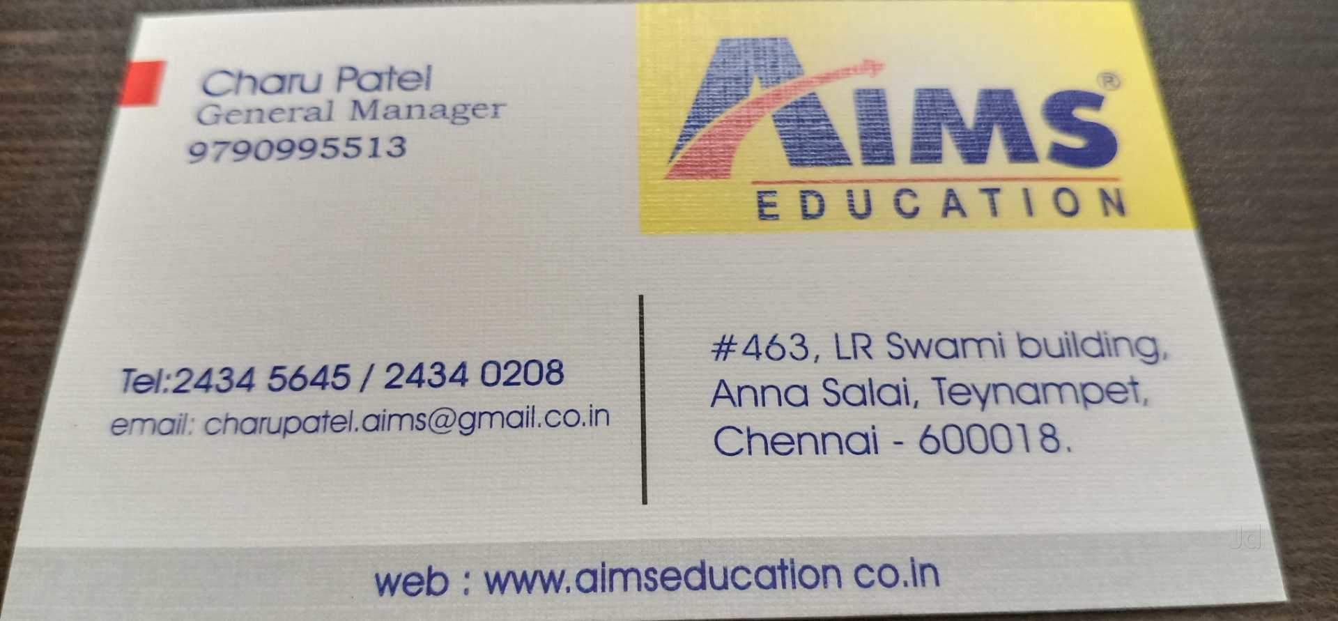 Aims Education, Chennai: Foundation Course, Gateway Training, Crash ...