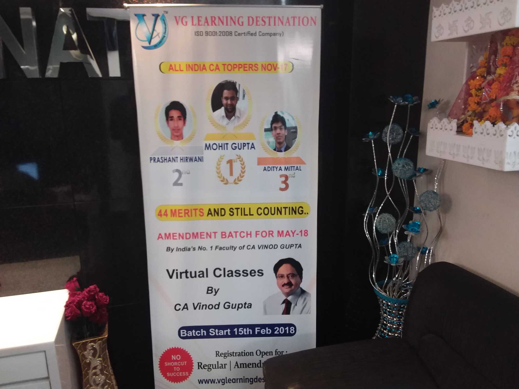 VG Learning Destination, New Delhi: CA Final Financial Reporting, CA ...