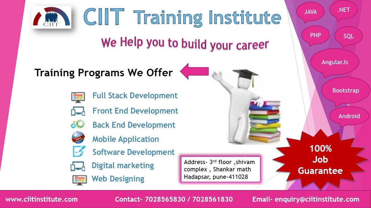 CIIT Training Institute Pune: Contact Number, Fees, Reviews, Courses