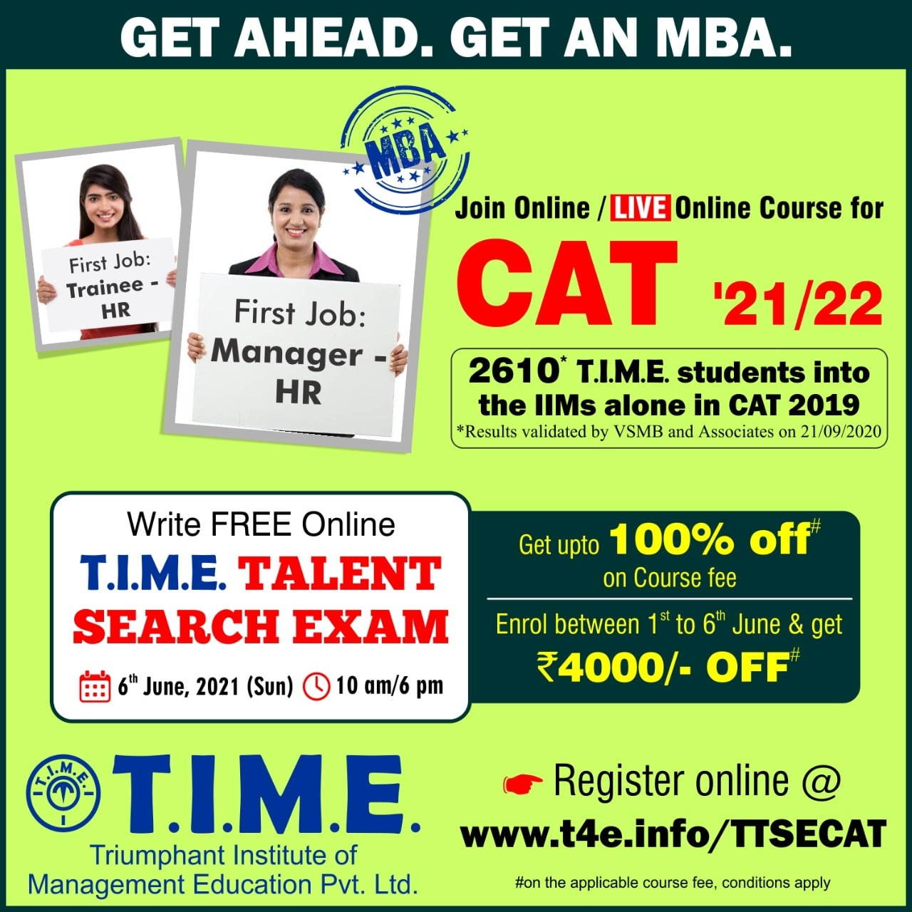 TIME Institute, Hyderabad | Best CAT and IELTS coaching in Hyderabad.