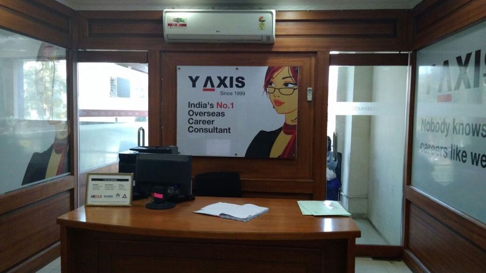 Y-Axis, Noida: PTE, TOEFL, IELTS, German, GRE, GMAT